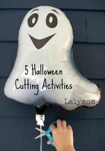 Halloween Cutting Practice Activities for Preschoolers