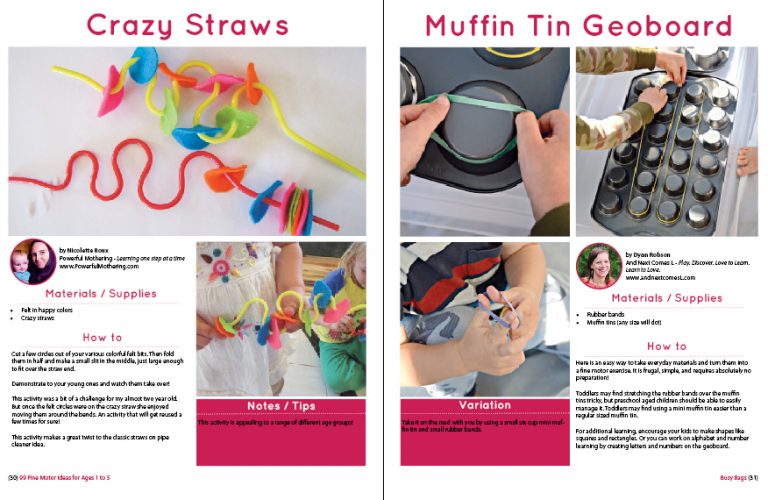 99 Fine Motor Activities for Kids Book - LalyMom