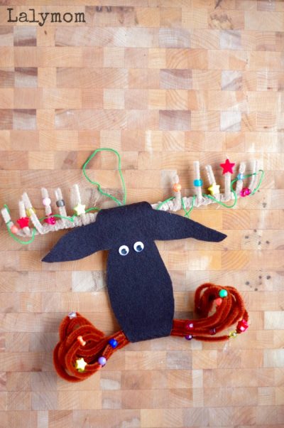 Mooseltoe Ornament - LalyMom