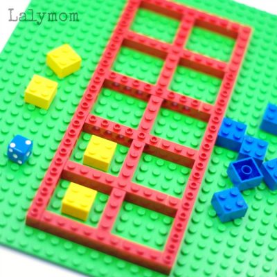 LEGO Math Ten Frame Games - LalyMom